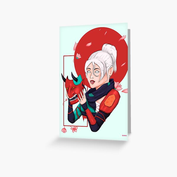 "Wraith skin Legacy season fan art" Greeting Card by srpxel | Redbubble