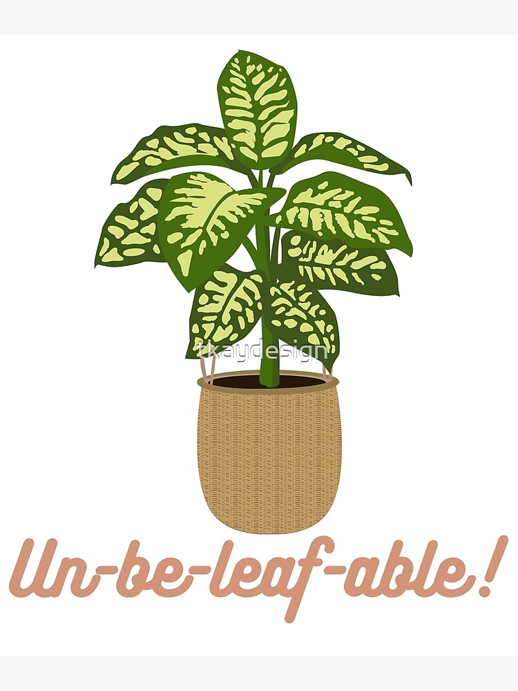 "Unbeleafable!" Poster by tkaydesign | Redbubble