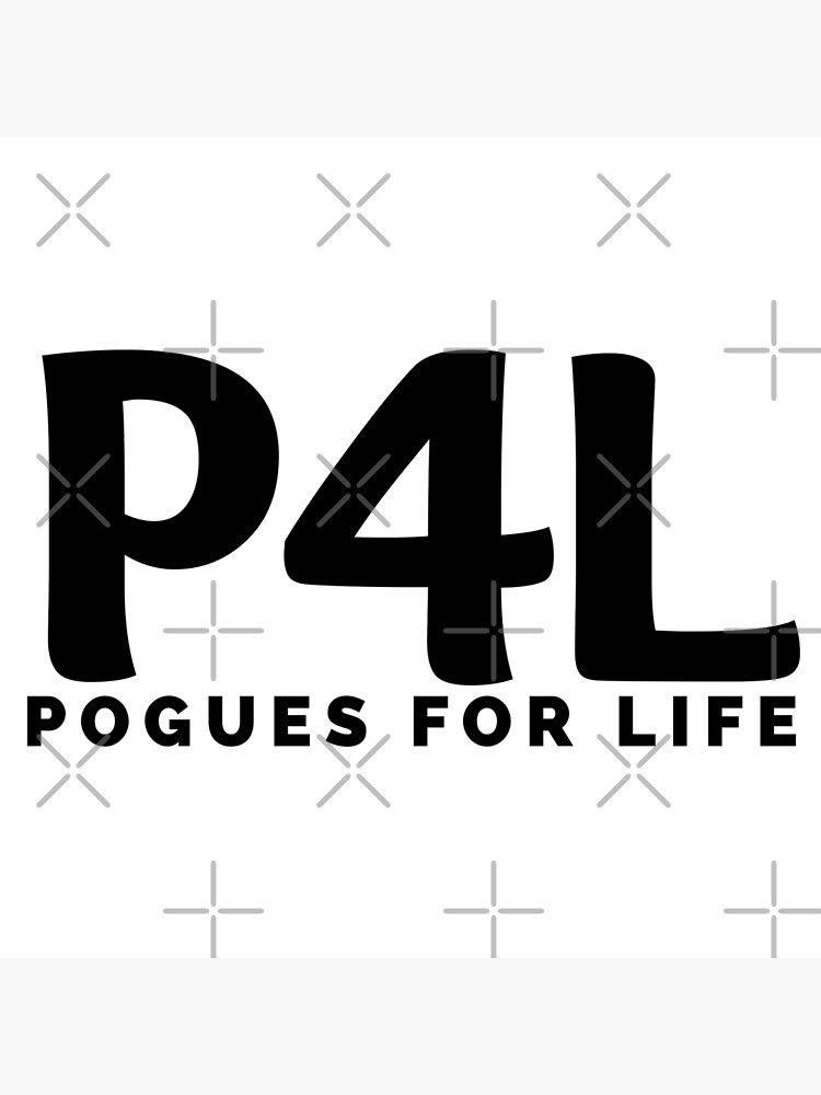 "P4L - pogues for life outer banks " Poster for Sale by danielleblack04 ...