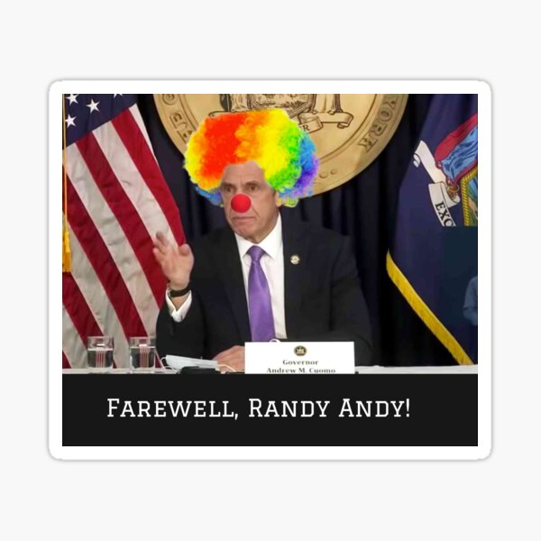 "Celebrate Randy Andy's Retirement!" Sticker for Sale by bababucci47 ...