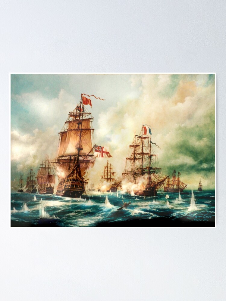 "BATTLE OF TRAFALGAR " Poster for Sale by cynthia2002 | Redbubble
