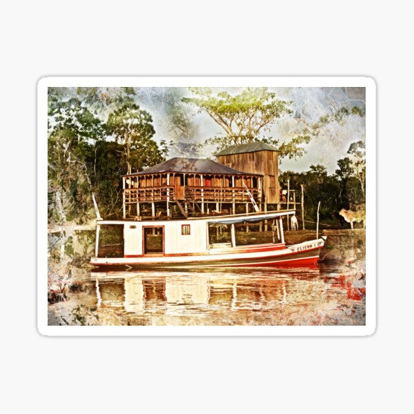 "Quality of living in the Amazon River" Sticker for Sale by ...