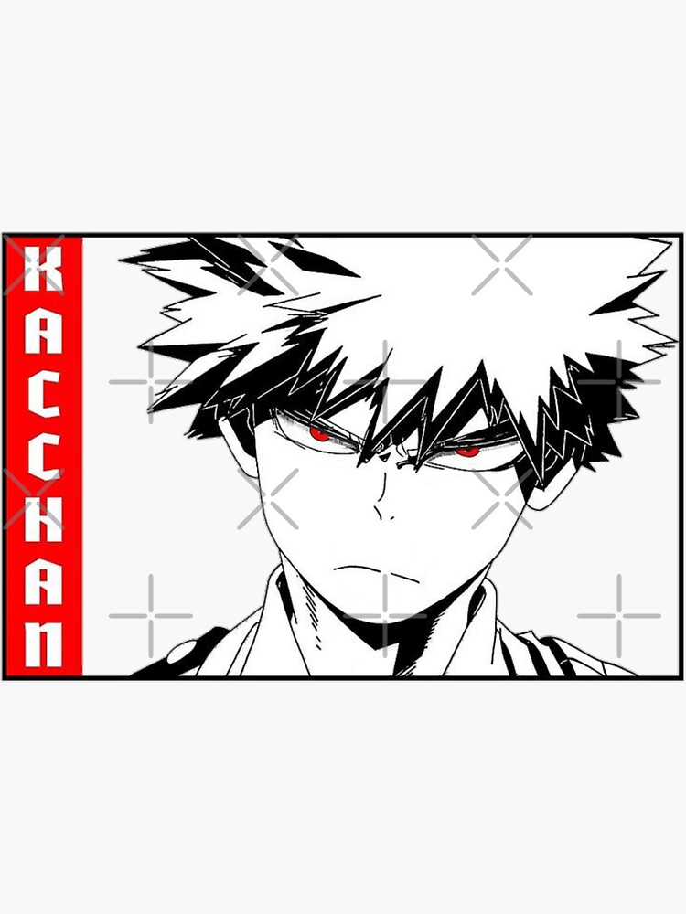 "Boku no hero academia (my hero academia)kacchan " Sticker for Sale by ...