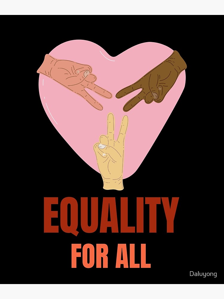 Equality For All Posters Free Online Gender Equality Poster Maker