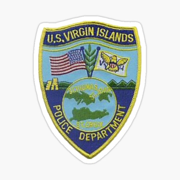 "U S Virgin Islands Police Department" Sticker for Sale by Lawrence ...