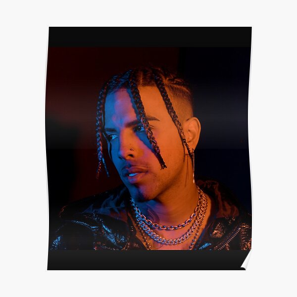 "rauw alejandro" Poster by RosemoonUS | Redbubble