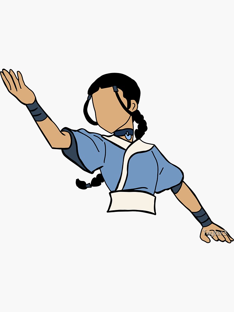 "Katara" Sticker for Sale by Tayter3 | Redbubble