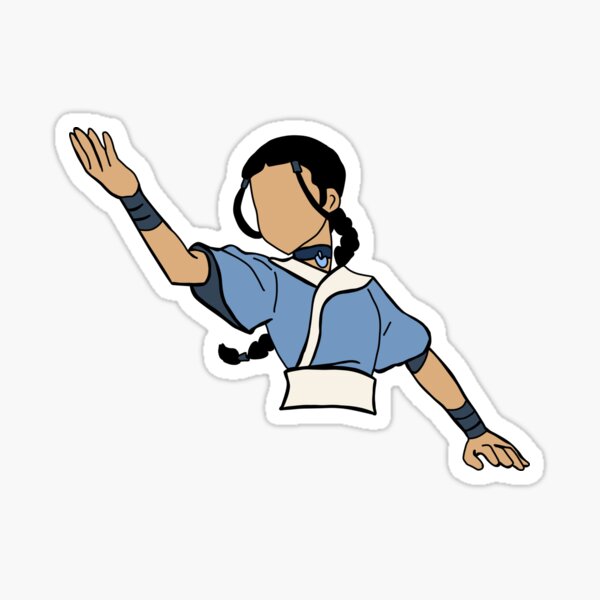 "Katara" Sticker for Sale by Tayter3 | Redbubble