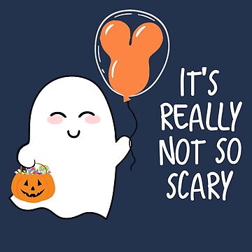 "Not So Scary Ghost Halloween Party" Sticker for Sale by halfaheart ...