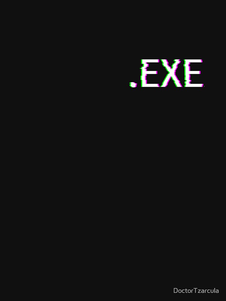 "Glitch.EXE" T-shirt by DoctorTzarcula | Redbubble