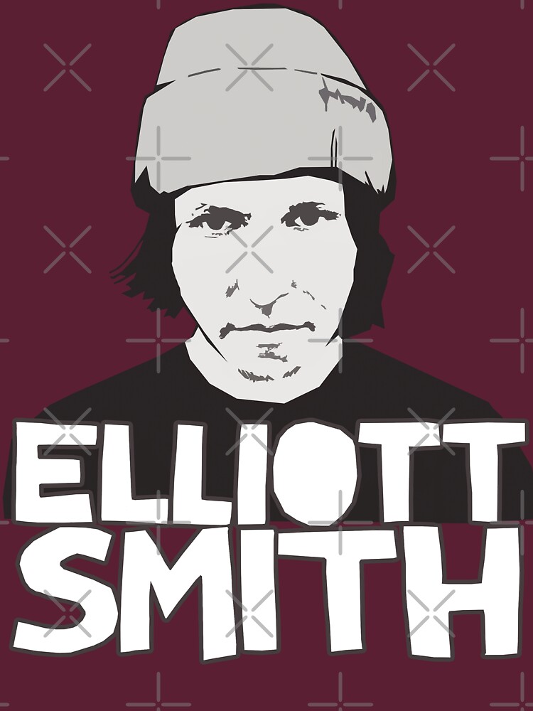 "Elliott Smith" T-shirt for Sale by rockandrell | Redbubble | elliott ...