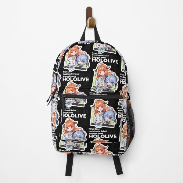 "Hololive - Kiryu Coco , Amane Kanata and Hoshimachi Suisei " Backpack ...