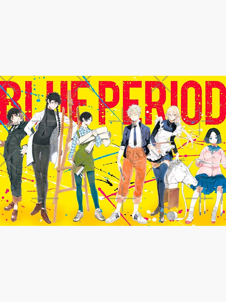 "Blue period cast" Poster by kkiira | Redbubble