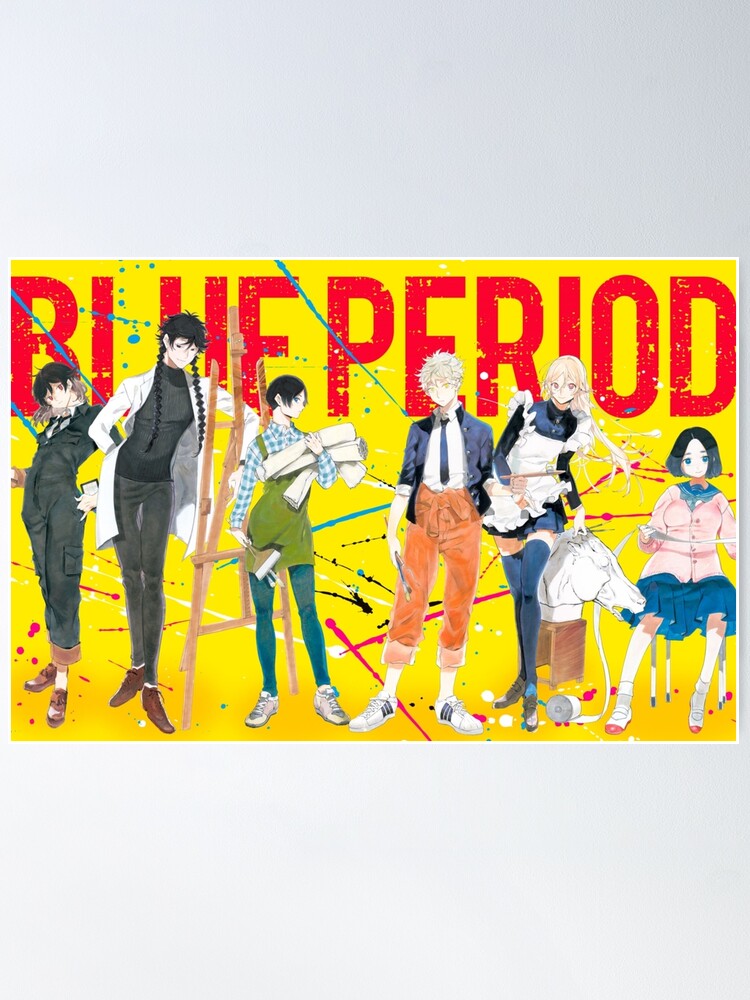 "Blue period cast" Poster for Sale by kkiira | Redbubble