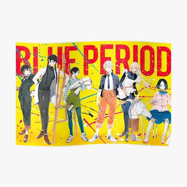 "Blue period cast" Poster by kkiira | Redbubble