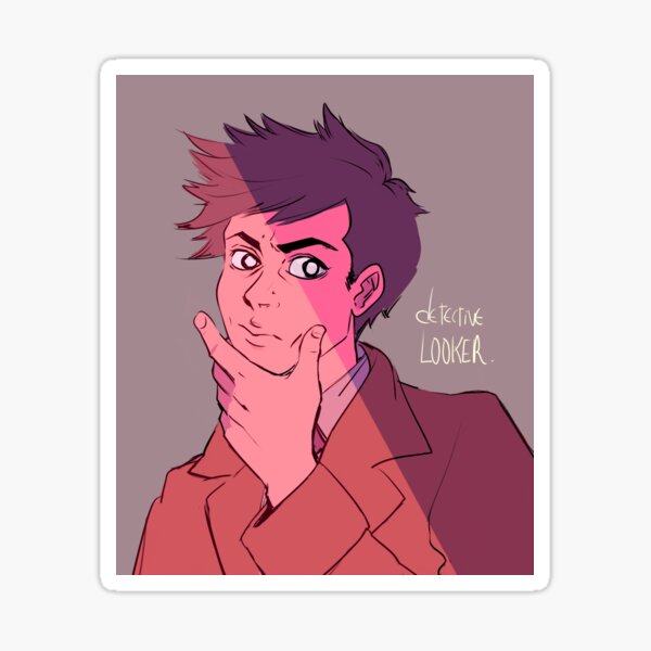 "what a looker" Sticker for Sale by doorelyn | Redbubble