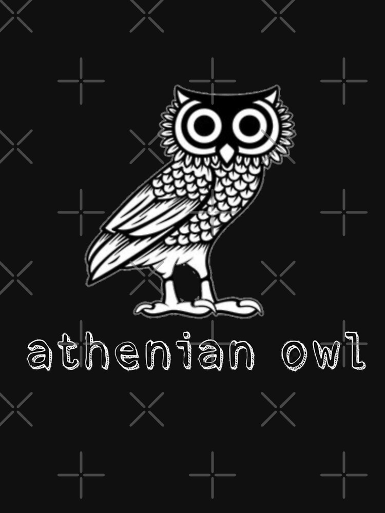 "Athenian owl,athenian,athena,owl,logo,logo owl " T-shirt for Sale by ...