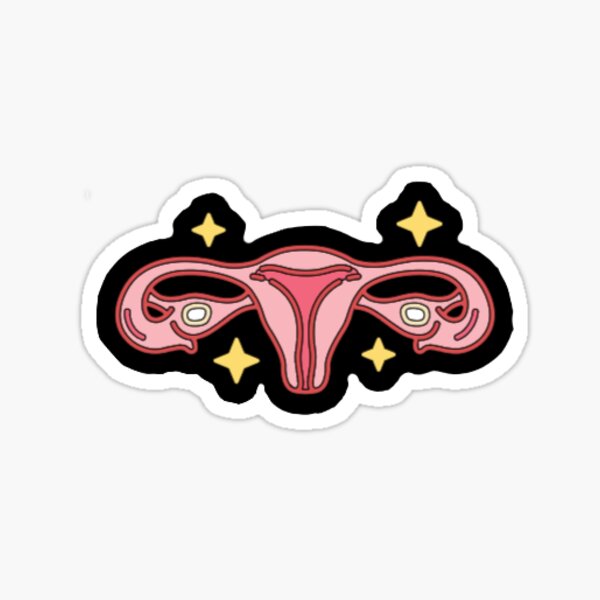 "Uterus" Sticker for Sale by Amcman01 | Redbubble