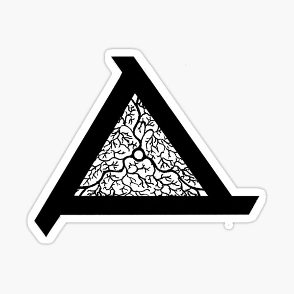 "PTK Triangle" Sticker by PTKDesigns | Redbubble