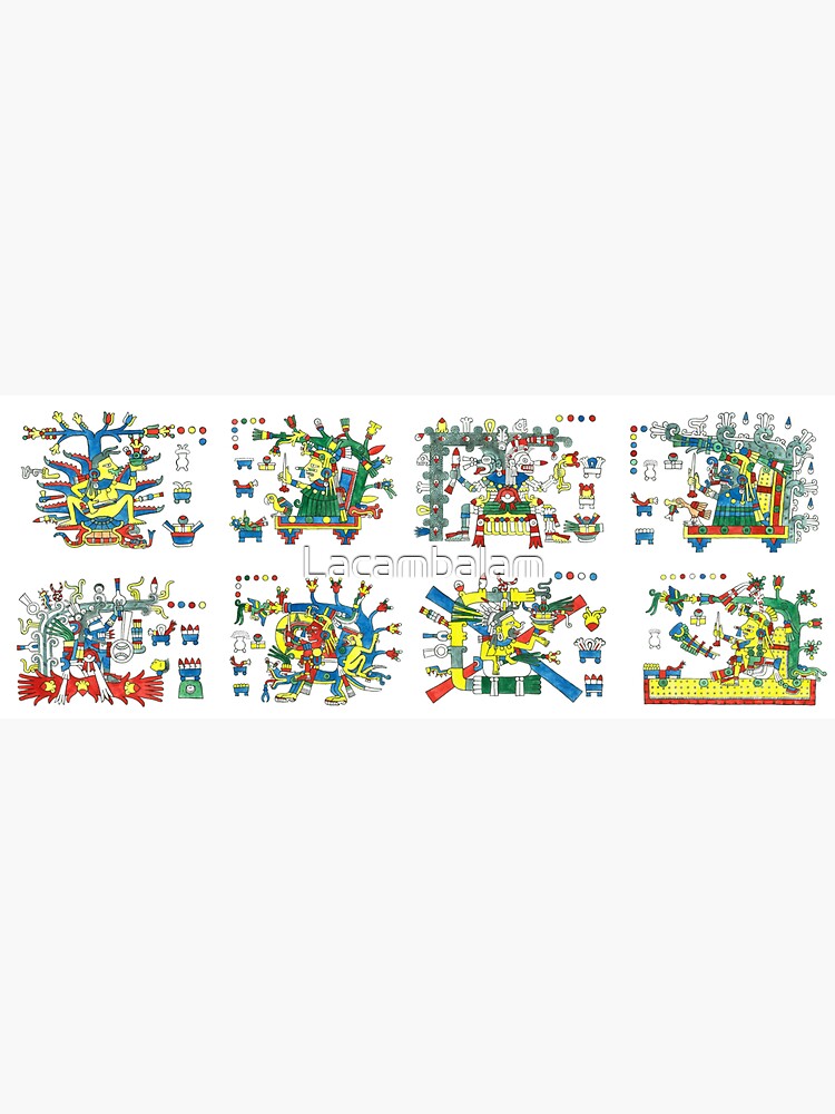 "Codex Laud" Sticker for Sale by Lacambalam | Redbubble