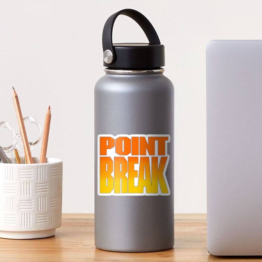 "Point Break Logo" Sticker for Sale by radshirts | Redbubble