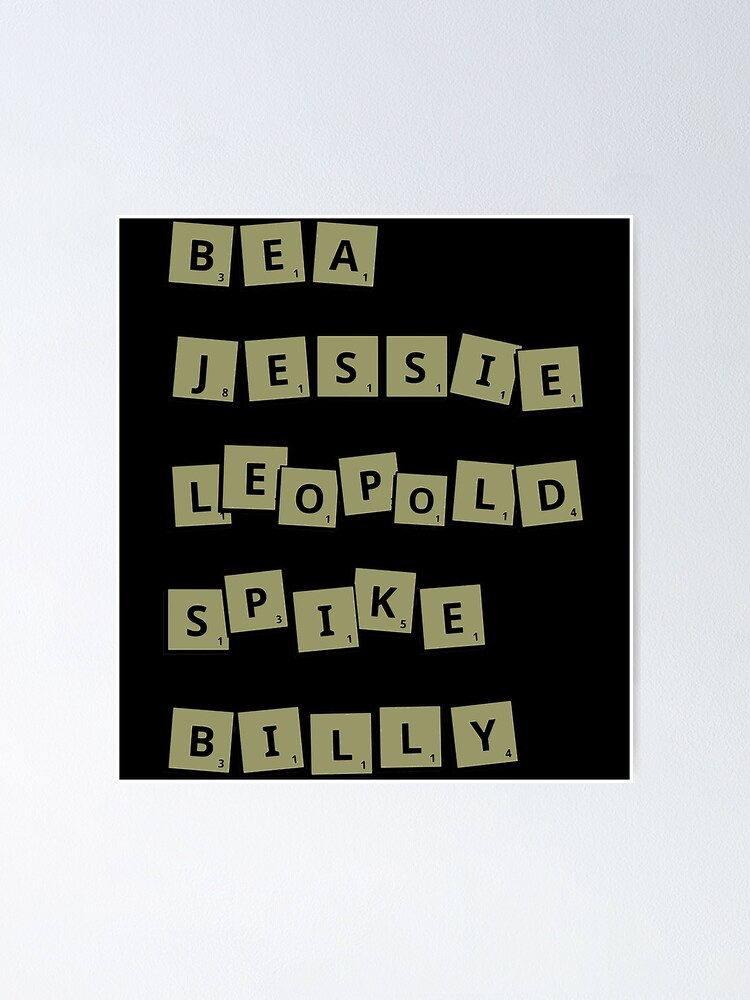"Retro Vintage The Irregulars- Bea- Jessie- Leopold- Spike- Billy ...