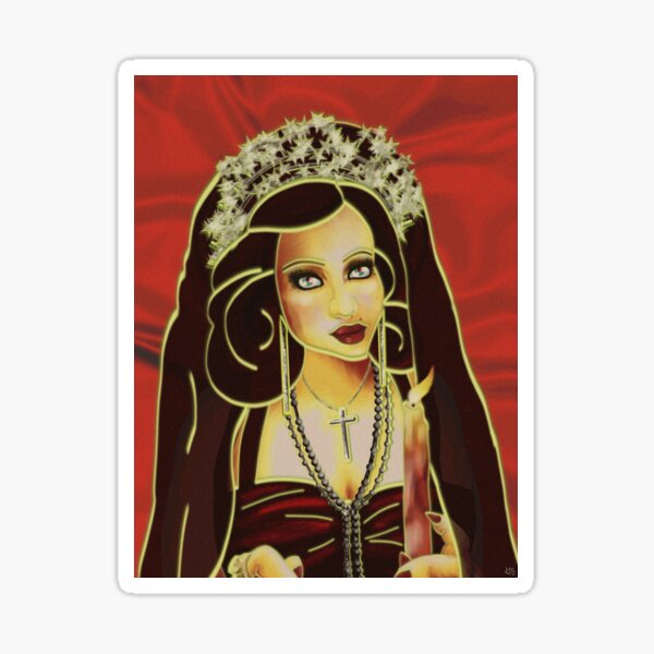 "The Rite" Sticker for Sale by GutsnGoreART | Redbubble