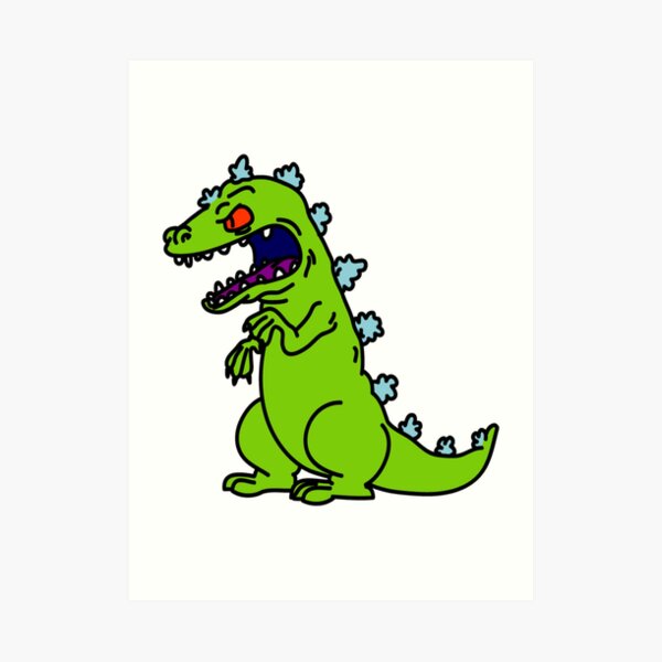 "Rugrats Cartoon Reptar Arts" Art Print for Sale by DonnaJudy7 | Redbubble