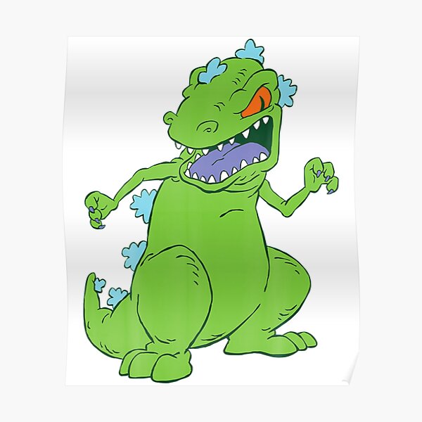 "Reptar - Rugrats TV Series" Poster by DonnaJudy7 | Redbubble