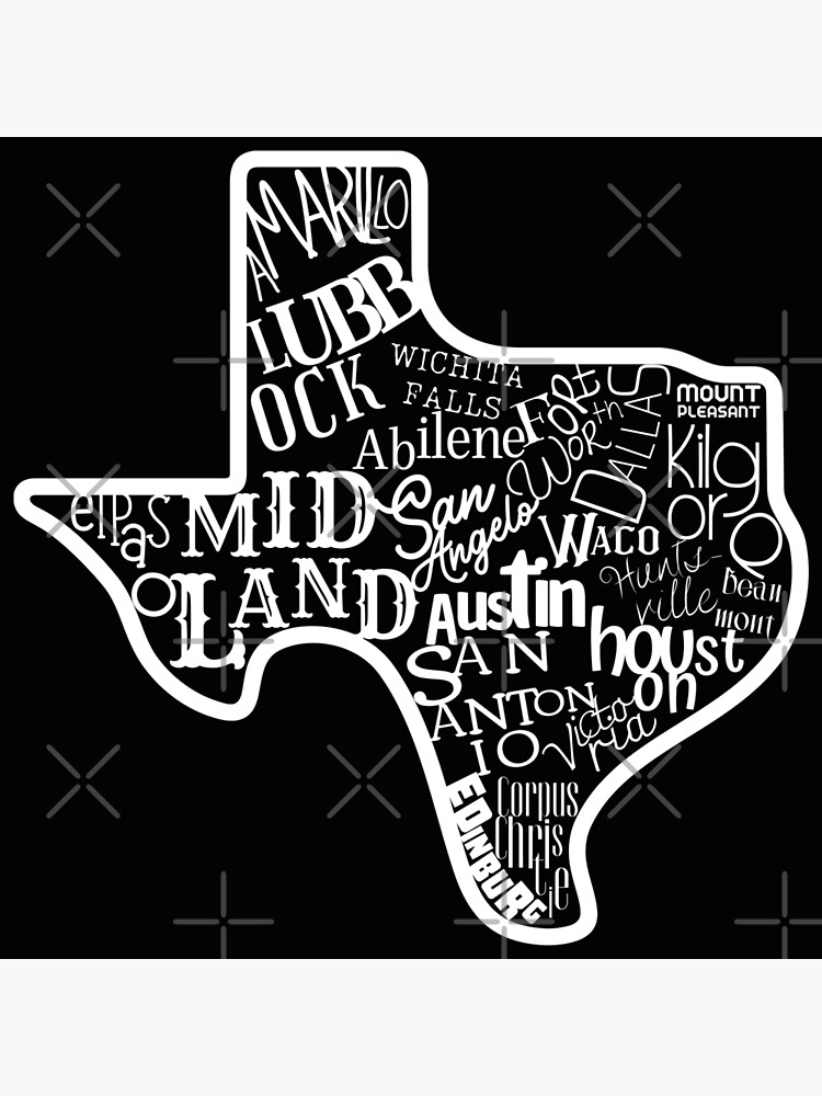 Printable Map Of Texas With City Names Round Rock Map Print, Street