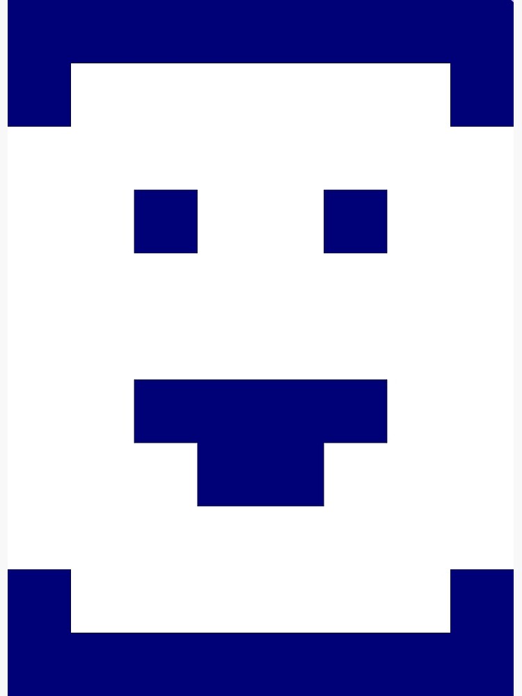 "ZZT ASCII Smiley" Poster for Sale by Hoosteen | Redbubble
