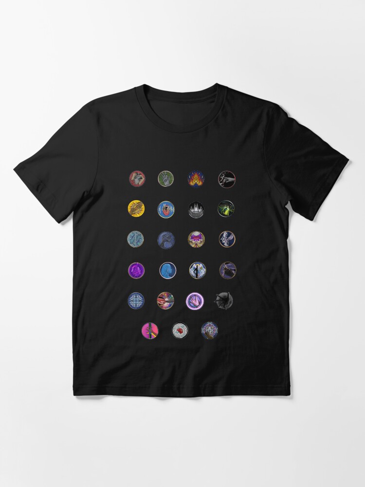 "Kotlc Ability Pins (All) " T-shirt by nlmarte | Redbubble | kotlc t ...