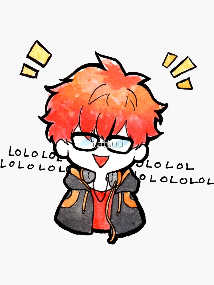 "LololololoL" Sticker by tatsuu | Redbubble