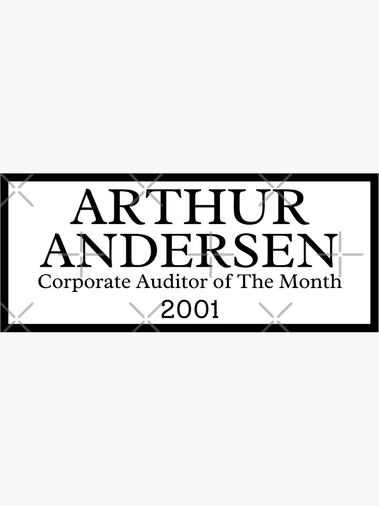 "Arthur Andersen | Corporate Auditor | Employee of The Month 2001 ...