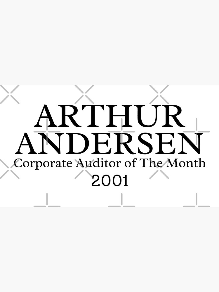 "Arthur Andersen | Corporate Auditor | Employee of The Month 2001 ...