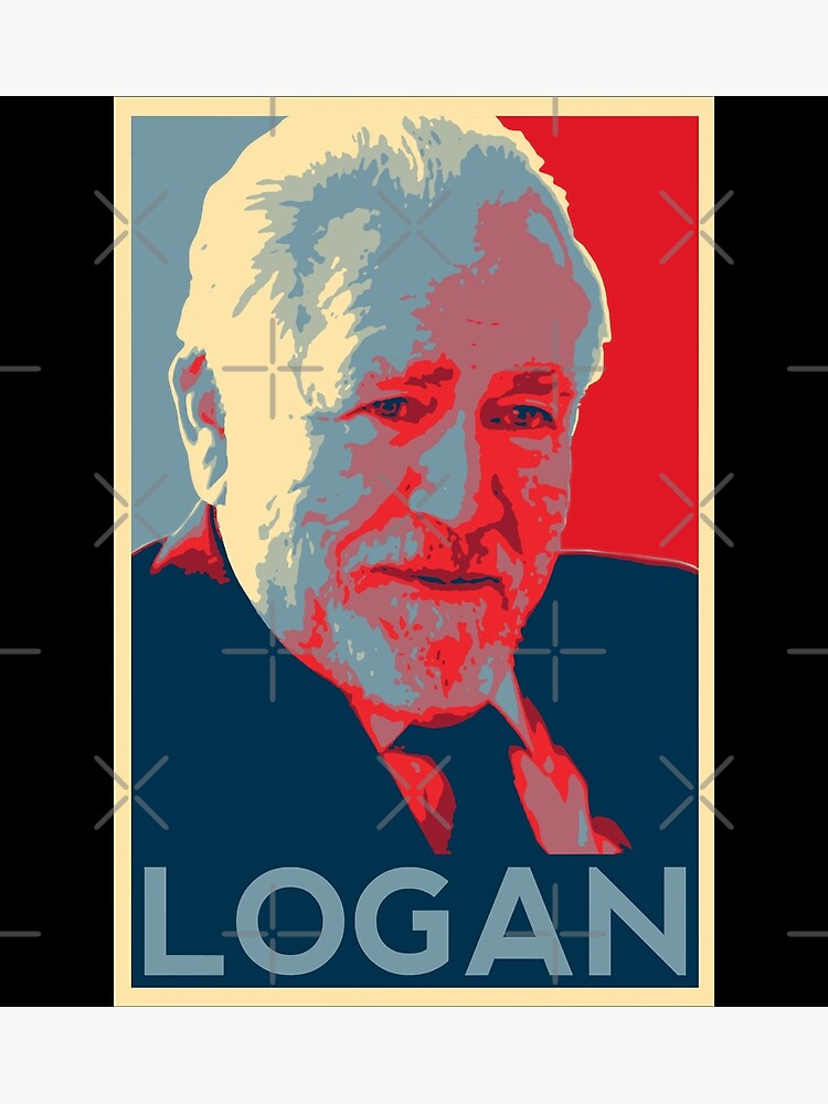 "LOGAN ROY Premium The Throne Cousin Succession Movie Power" Poster for ...