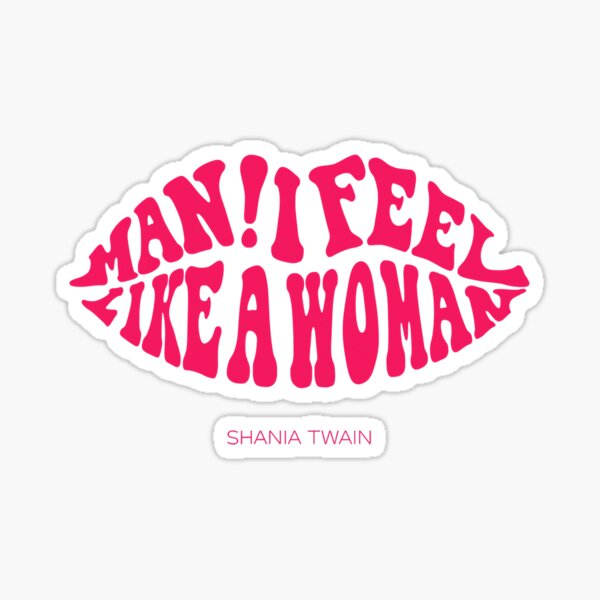 " Shania Logo" Sticker for Sale by JessieMartin35 | Redbubble