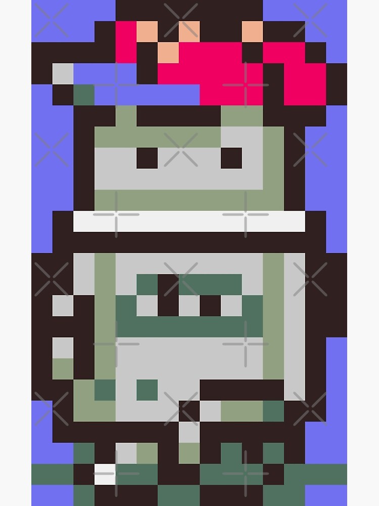 "Ness-Bot Sprite" Poster for Sale by SpriteGuy95 | Redbubble