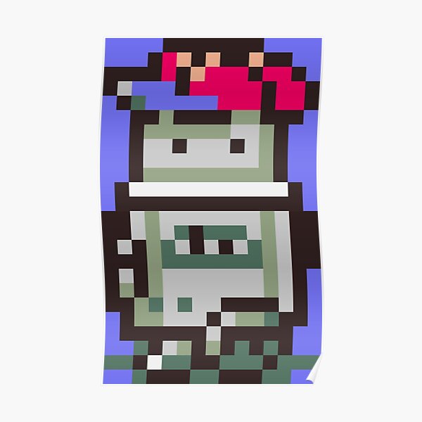 "Ness-Bot Sprite" Poster for Sale by SpriteGuy95 | Redbubble