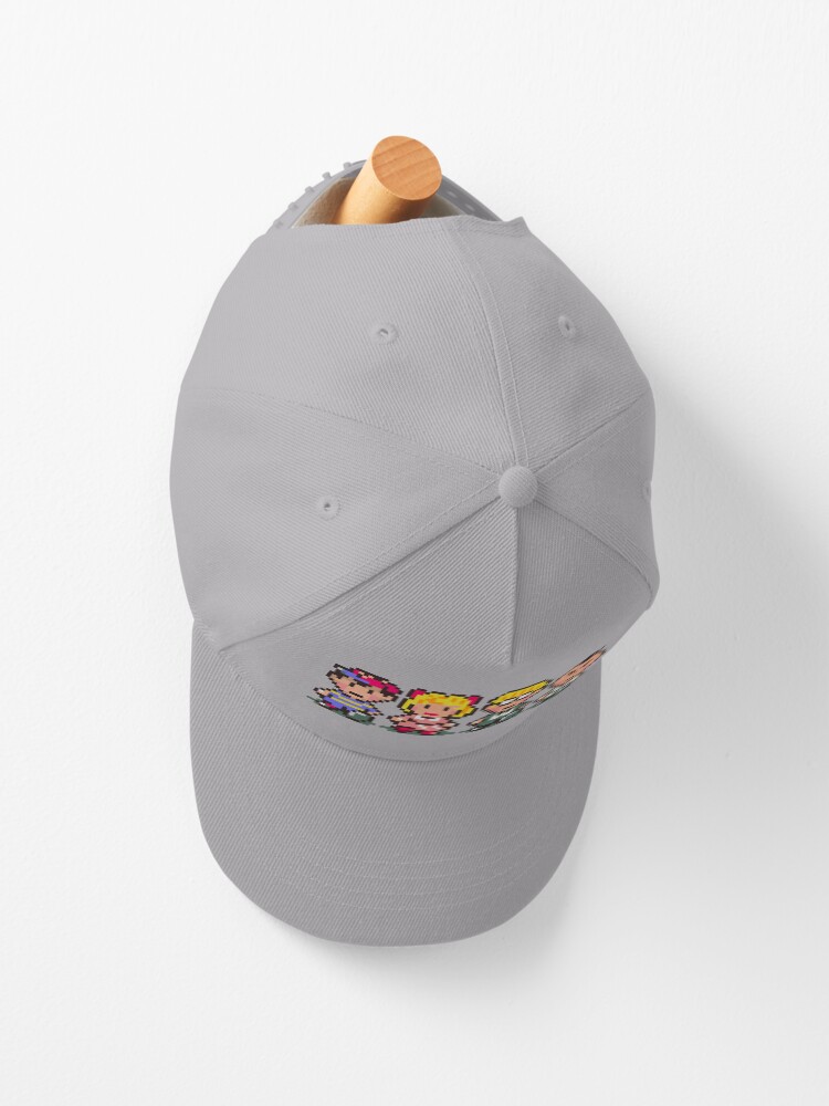 "Earthbound Party Member Sprites" Cap for Sale by The Sprite Guy ...