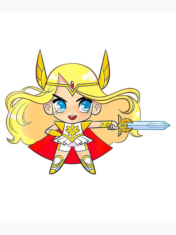 "Funny Animation DreamWorks She-Ra Chibi Character" Poster by Mugua ...