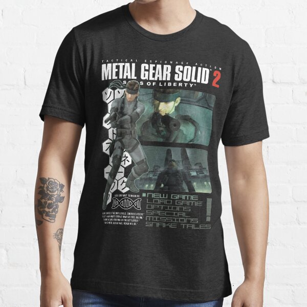 "Solid Snake Metal Gear Solid" T-shirt for Sale by GoroClothes ...