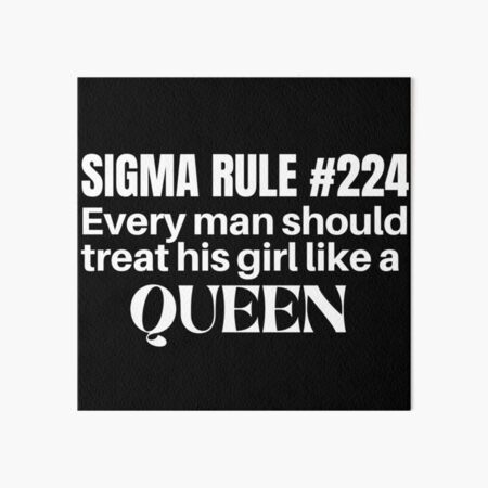 Lámina rígida «meme de la regla 224 de sigma: cada niño debe tratar a ...