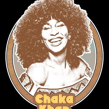 "Chaka Khan T-ShirtChaka Khan ____ Retro Style Fan Art Design T-Shirt_by DankFutura_" Greeting ...