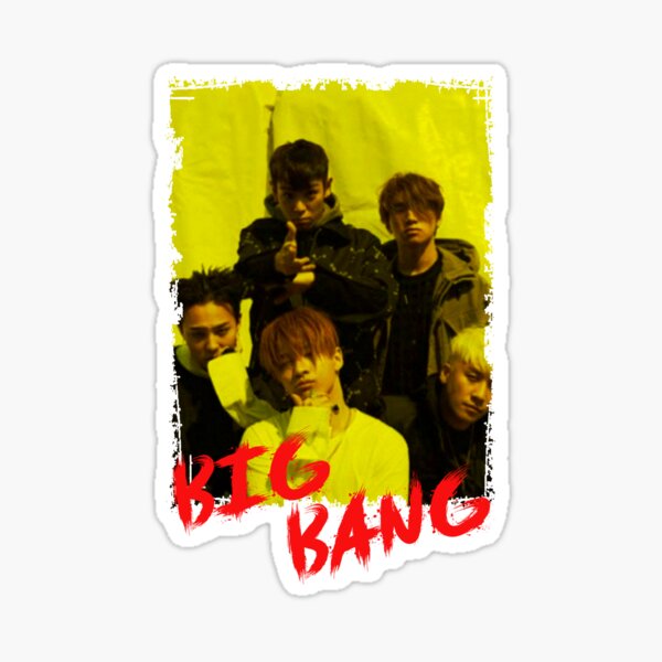 "BigBang Kpop Group Members Yellow Korean Kpop RGB Color Design ...
