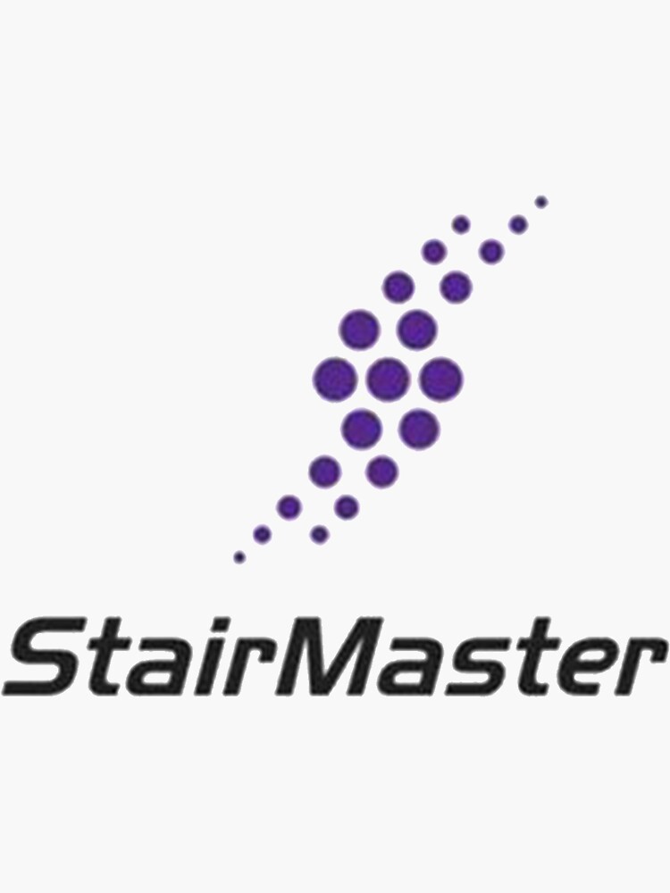 "stairmaster" Sticker for Sale by taylore165 | Redbubble