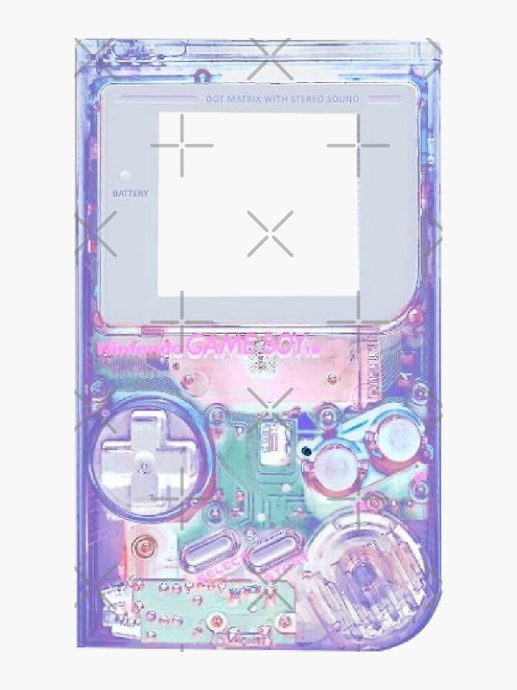 "Vaporwave Game Player" Sticker for Sale by sailxrmei | Redbubble