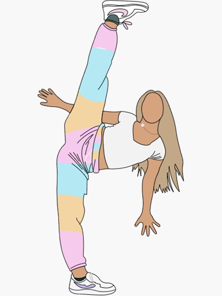 "Addison Rae Drawing" Sticker for Sale by WinifredXavia | Redbubble