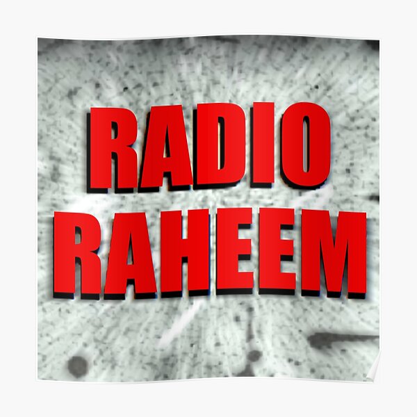 Radio Raheem Posters | Redbubble