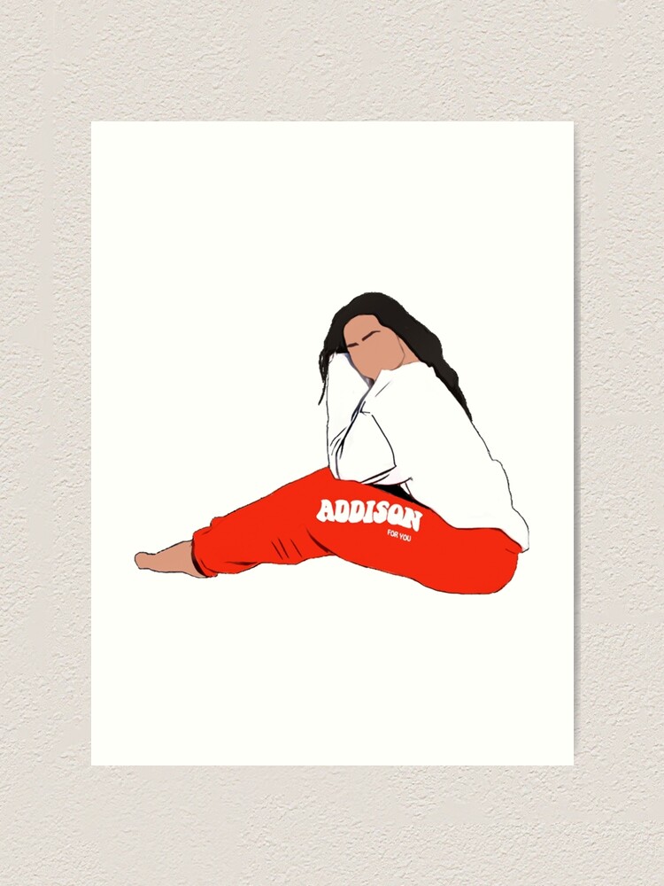 "Addison rae drawing" Art Print for Sale by WinifredXavia | Redbubble
